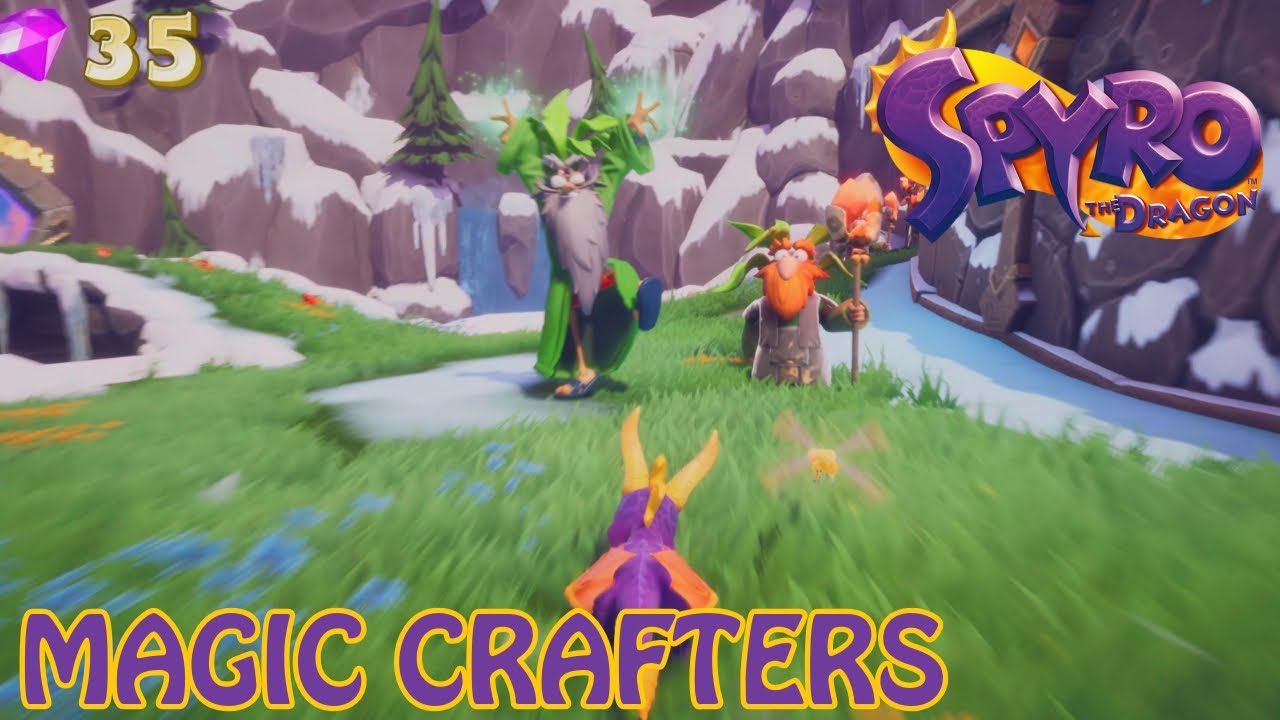 Magic Crafters World 100% | Spyro The Dragon | Spyro Reignited Trilogy ...