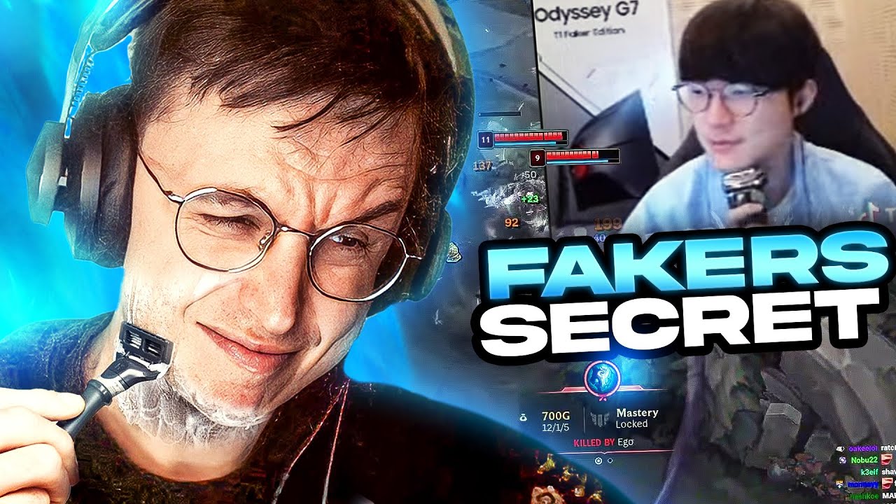 FAKER GIFTED ME HIS SECRET STRATEGY - CAEDREL - YouTube