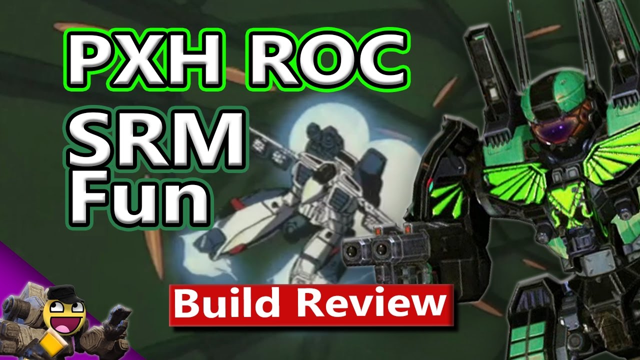 Phoenix Hawk ROC : SRM Distraction : Mechwarrior Online - MWO - YouTube