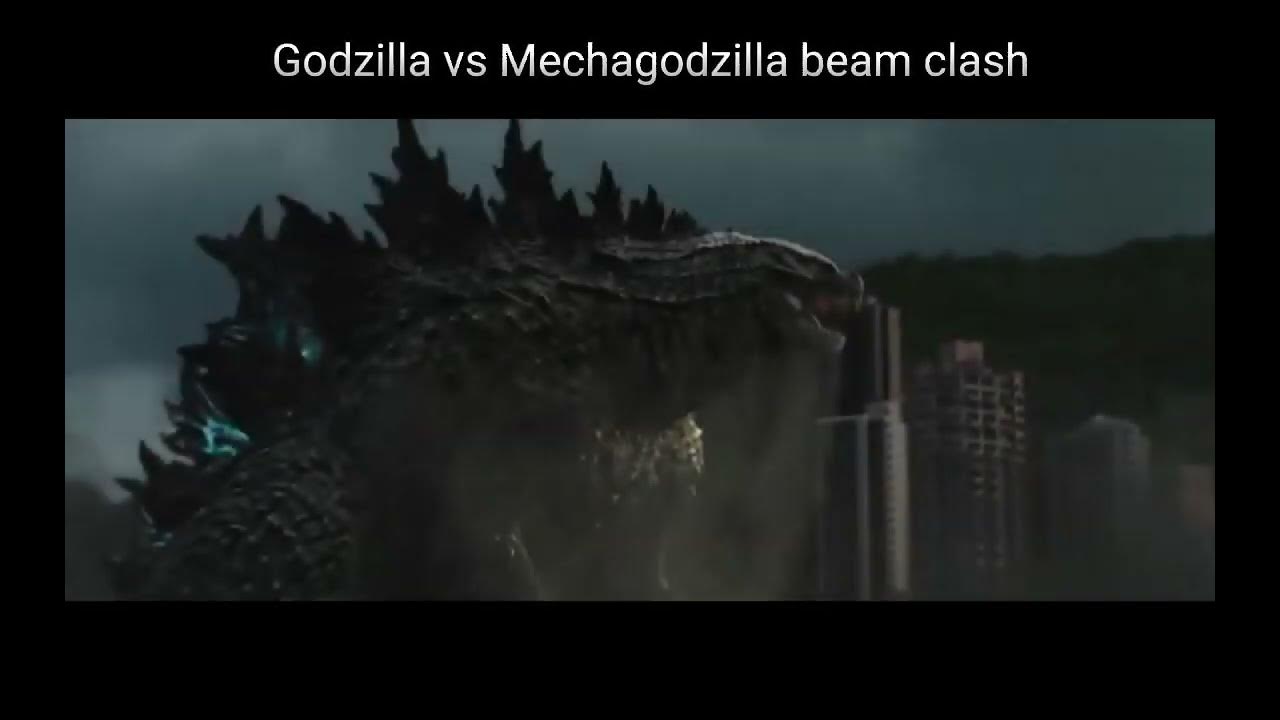 Godzilla's and Mechagodzilla's Beam clash sound effect - YouTube