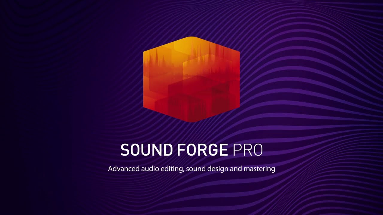 SOUND FORGE Pro 14 Suite - YouTube
