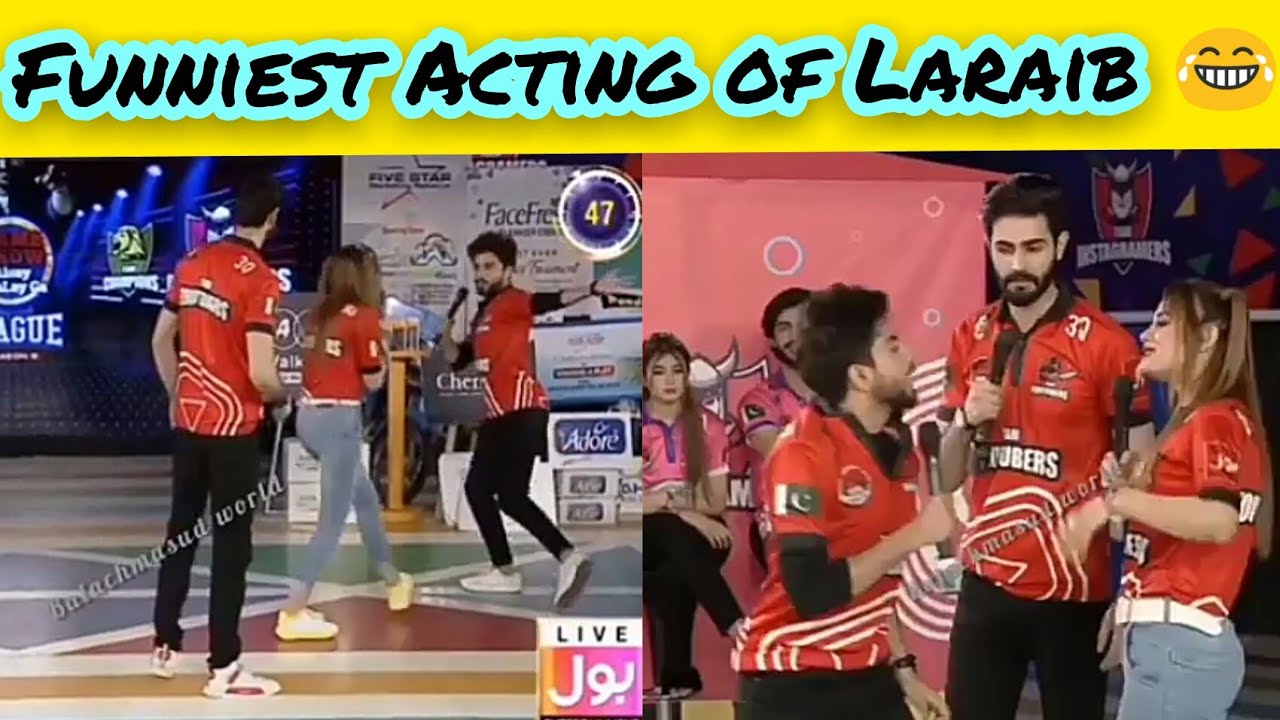 Laraib khalid Comedy Drama Acting with Balach And Shahtaj Khan - YouTube