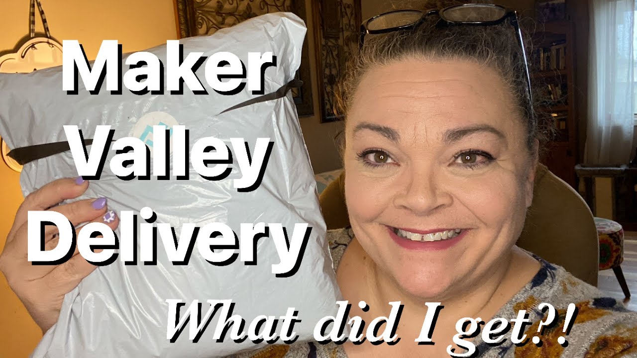 Maker Valley (Quilty) Delivery!! What did I get?! - YouTube