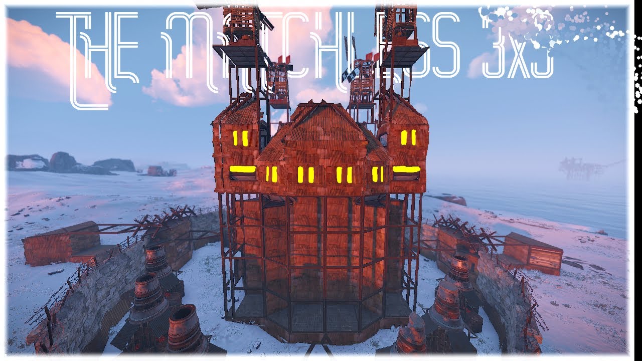 The Matchless 3x3 Rust Base Design / Strong & Simple / Medium-Large ...