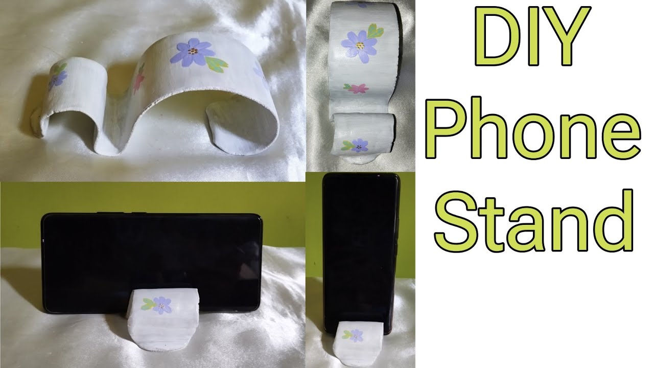 How to make a Phone Stand/Holder | Clay Phone Stand - YouTube