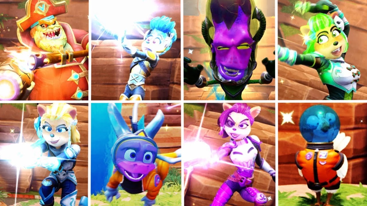 Crash Team Racing Nitro-Fueled - New Legendary Skins + Character ...