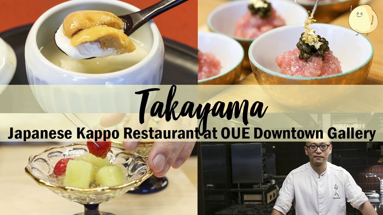 Takayama Restaurant - Japanese Kappo-style Restaurant At OUE Downtown ...