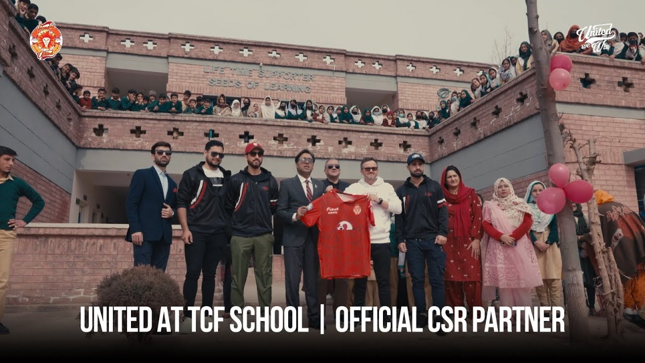 United at TCF School | Our Official CSR Partner - YouTube