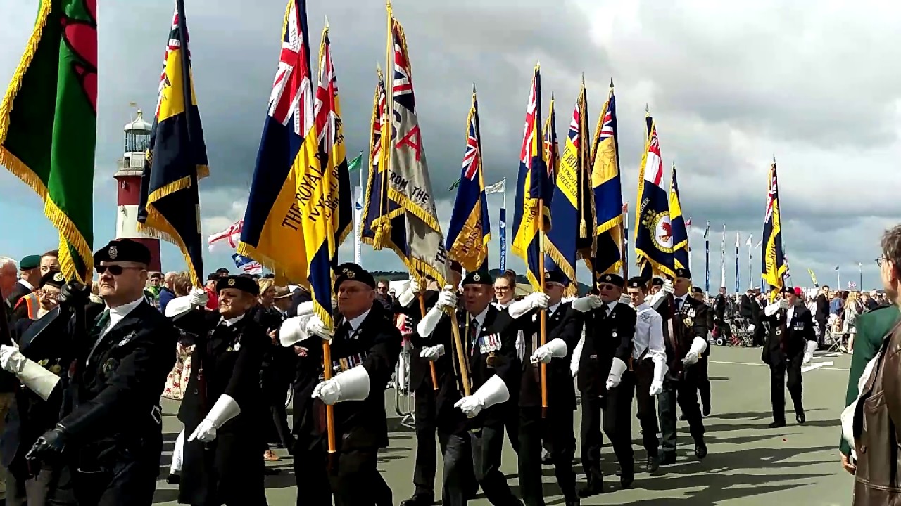 The Royal British Legion at Plymouth Armed Forces Weekend 2016 - YouTube