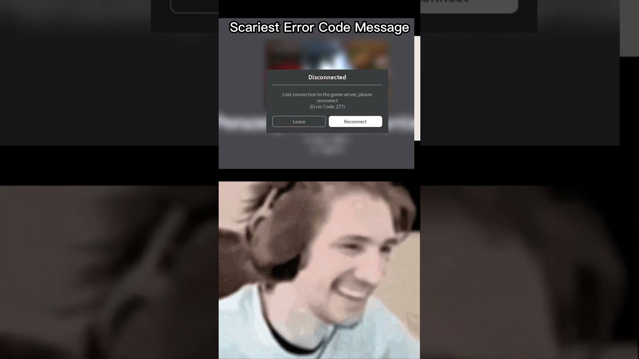 Scariest Roblox Error Code Message Error Code 264 YouTube Scariest Roblox Error Code Message Error Code 264 YouTube