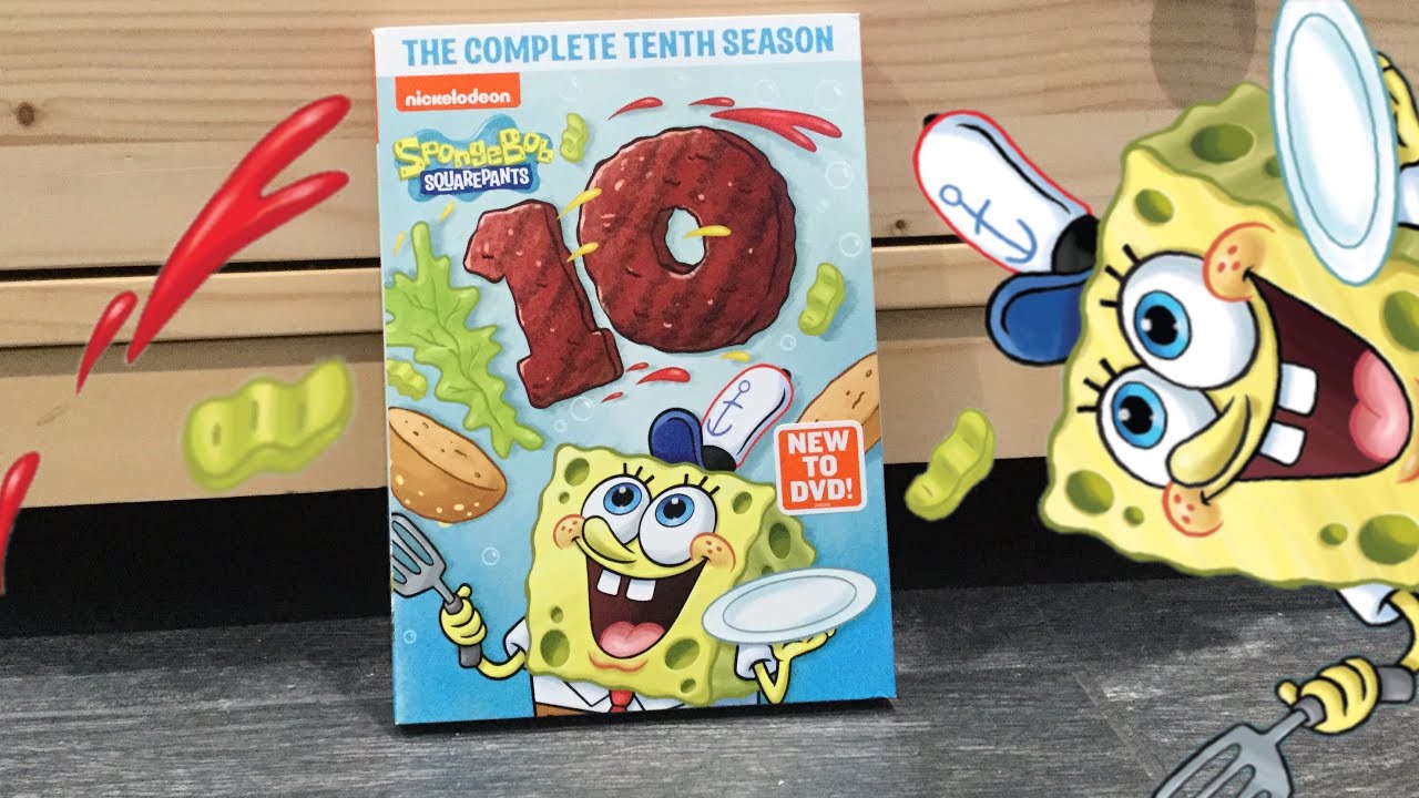 SpongeBob Season 10 DVD Review & Unboxing - YouTube