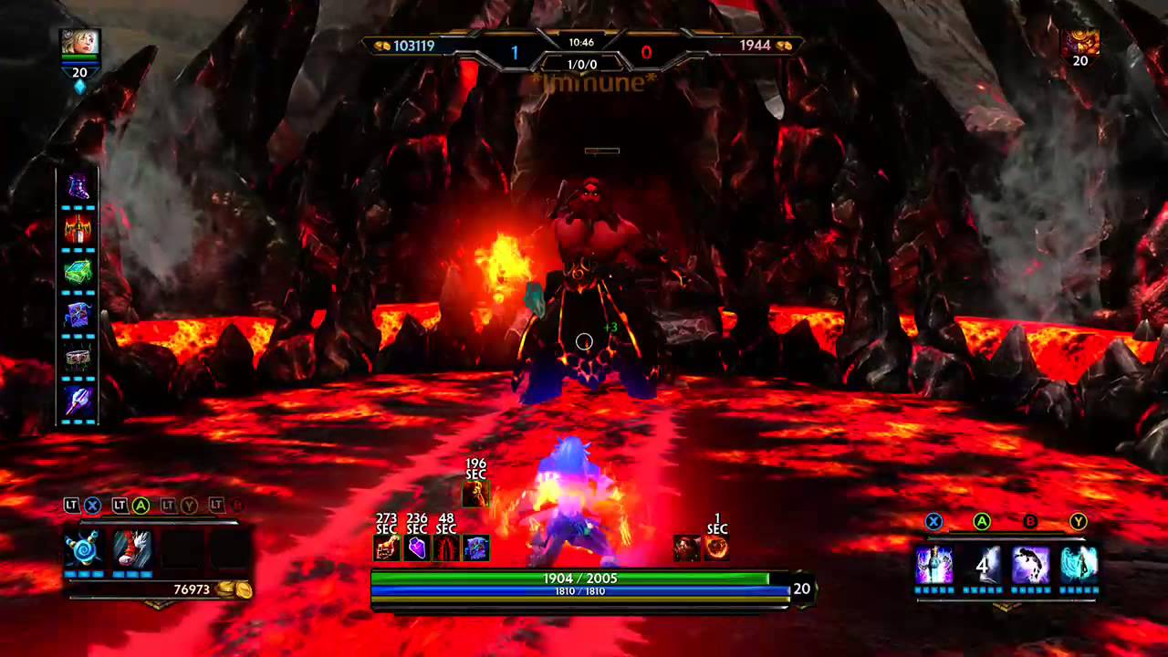 Smite- Xbox one Op Freya Build - YouTube