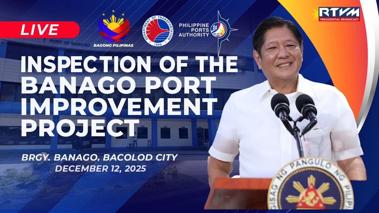 Inspection of the Banago Port Improvement Project 12/12/2025 - YouTube