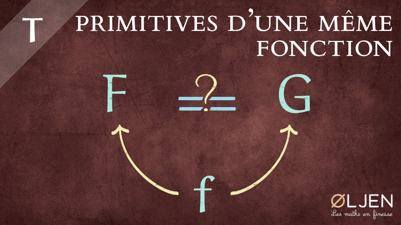 [DET#12] Primitives d'une même fonction continue (Démonstration) - YouTube