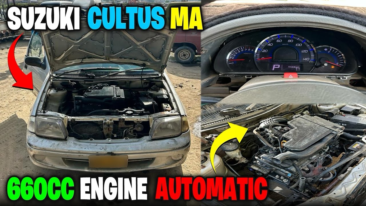 660cc Automatic Engine Swaped In Suzuki Cultus !! K6a 4speed Gear ...