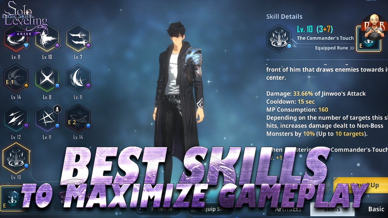[Solo Leveling: Arise] - Top Skills for Sung Jinwoo! Break, Dps and ...