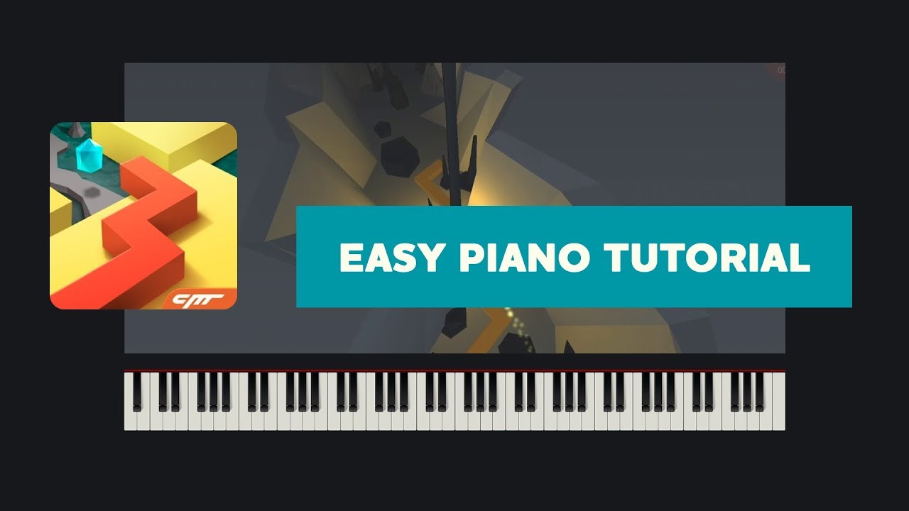 Dancing Line - The Crystal // Easy Version (Synthesia Tutorial + MIDI ...