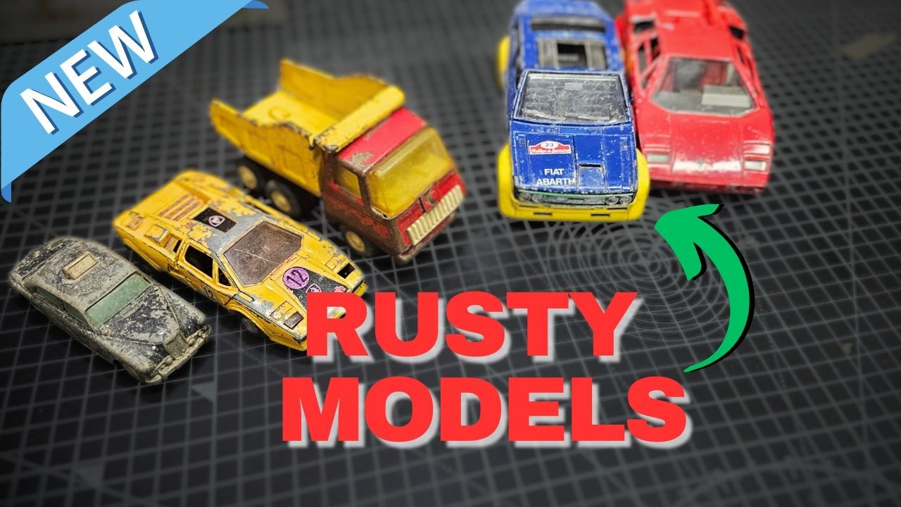 My collection of rusty model cars is growing! - YouTube