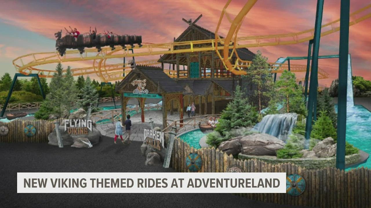 Adventureland unveils two new rides coming in 2023 - YouTube