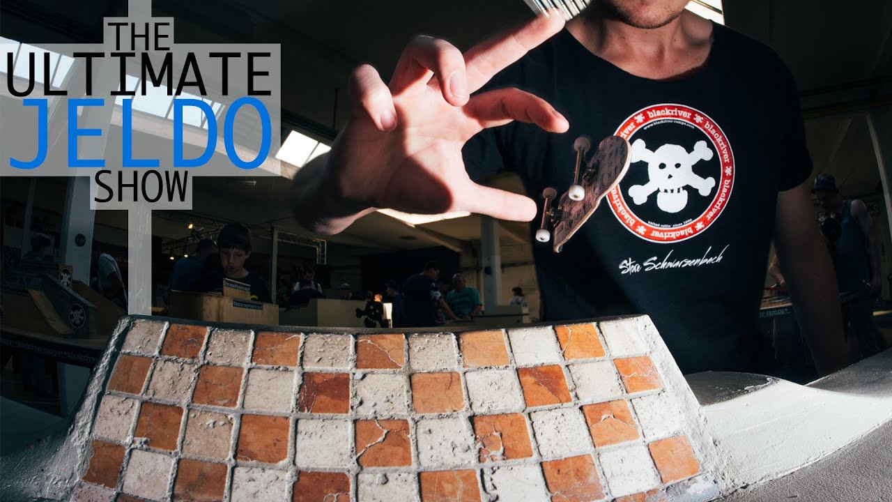 The Ultimate JELDO Show - 100% Fingerboarding - YouTube