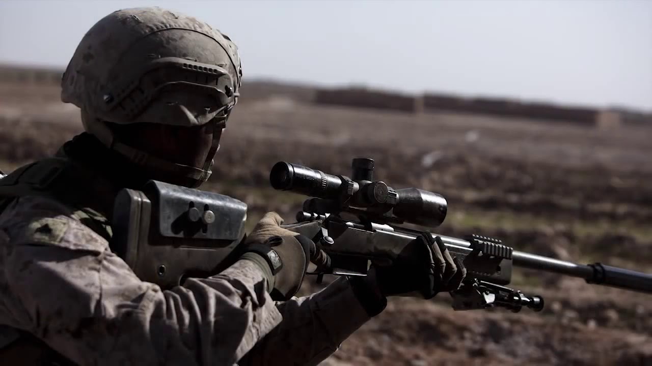 A Day in the Life of a Marine Sniper - YouTube