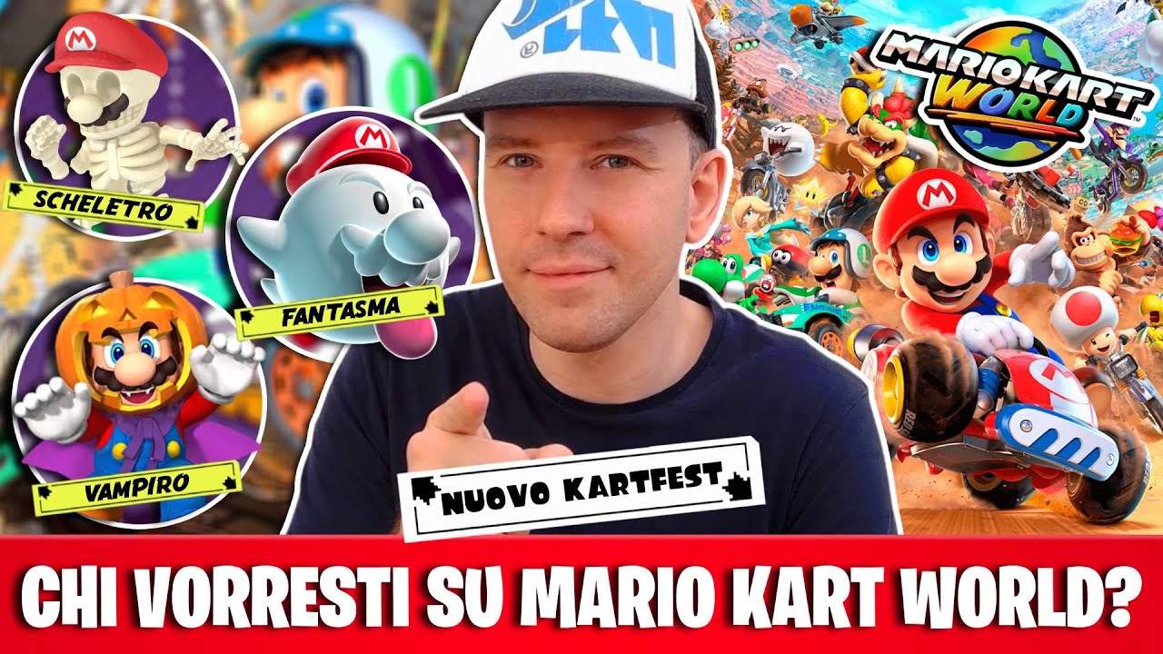 Super Mario FANTASMA👻VAMPIRO 🎃o SCHELETRO💀? Chi vorresti su MARIO KART ...