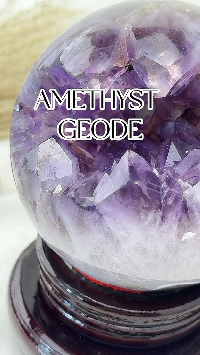 💎 Today, let us take you into the mysterious world of amethyst geode! # ...