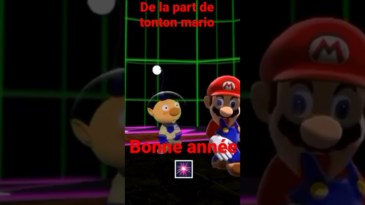 Mario danse pour le nouvel an 🥳 - YouTube