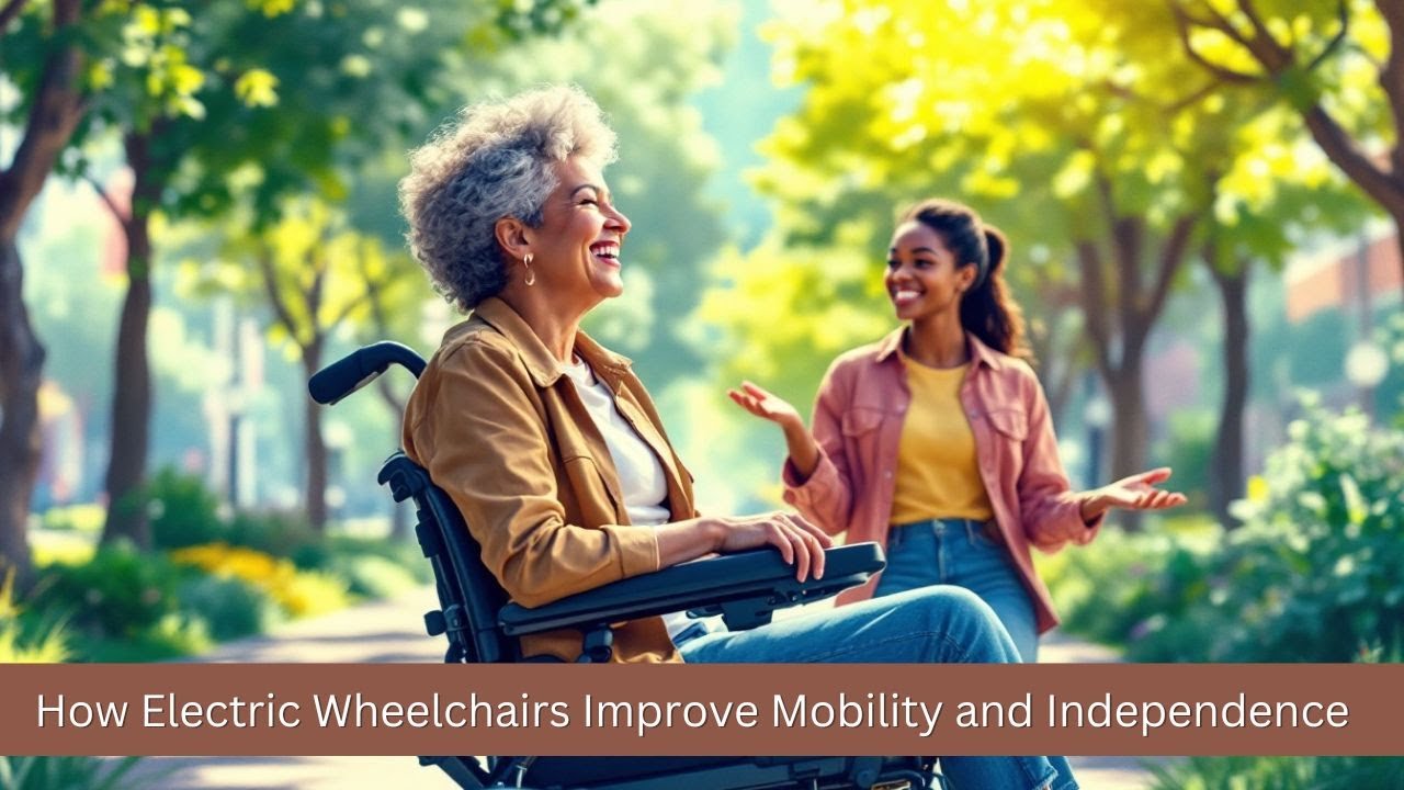 How Electric Wheelchairs Improve Mobility and Independence - YouTube