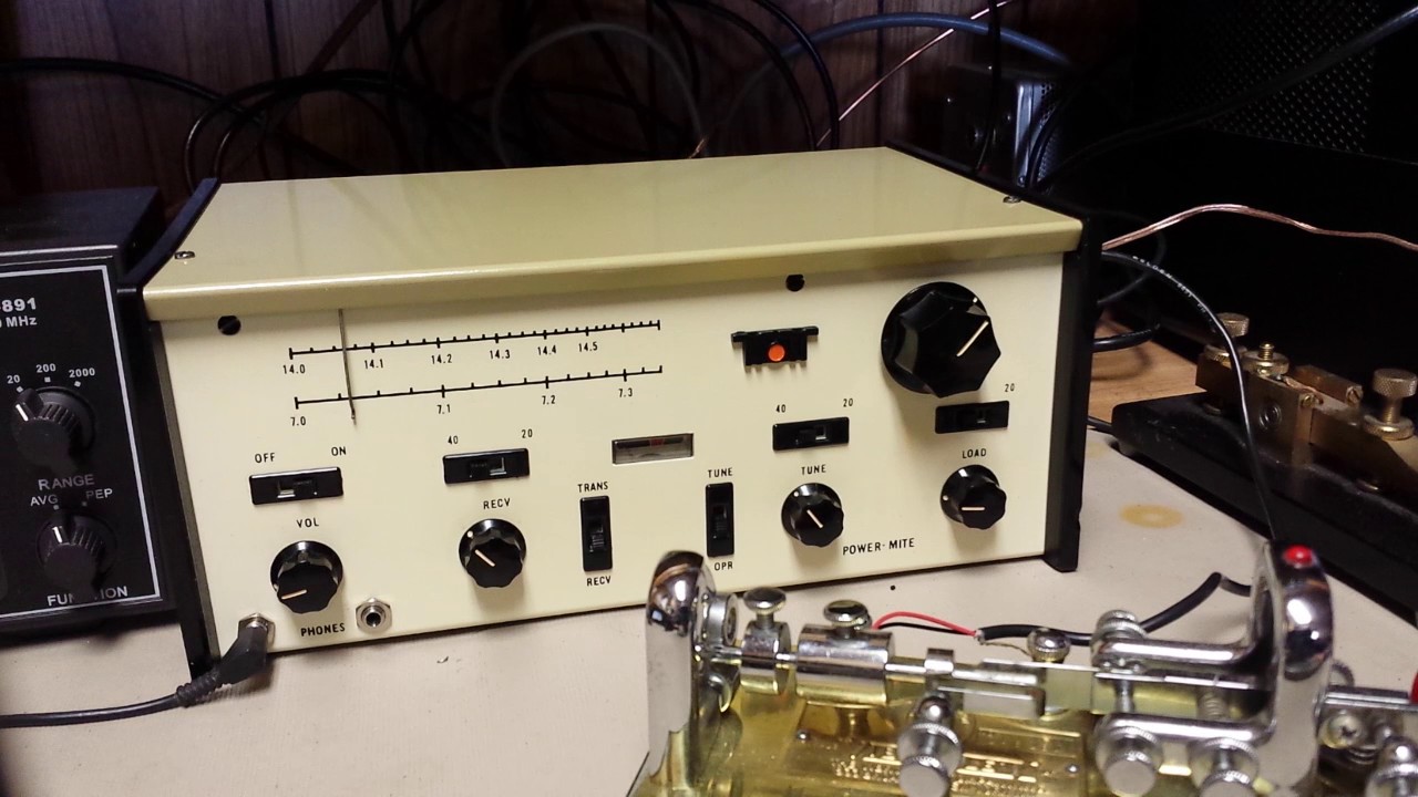 TenTec Power Mite PM3A QSO N4LQ Strikes Again - YouTube