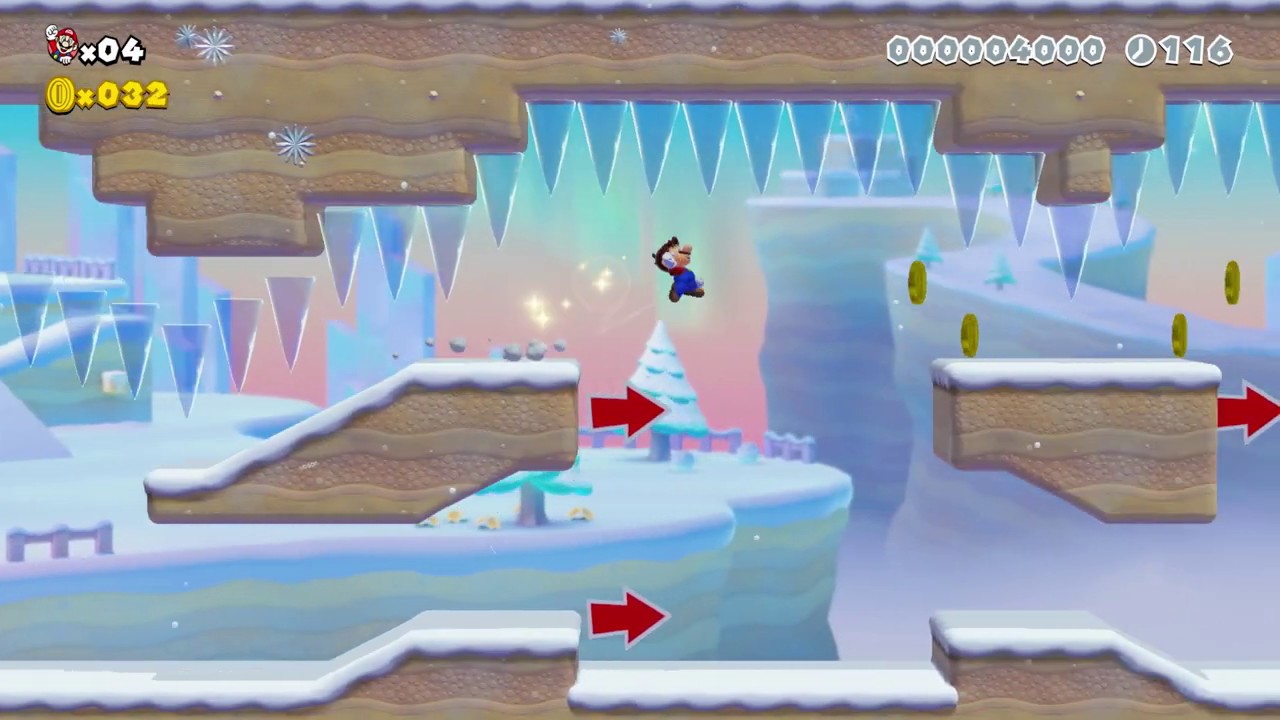 Super Mario Maker 2: Story Mode Level (70 Freezing Rain) [1080 HD ...