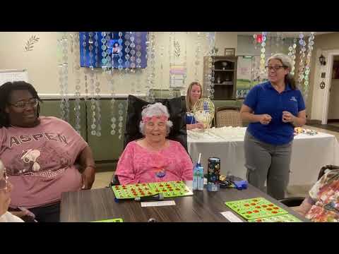 Disco Bingo With Susan, Mandy and our Transitional Memory Care ...