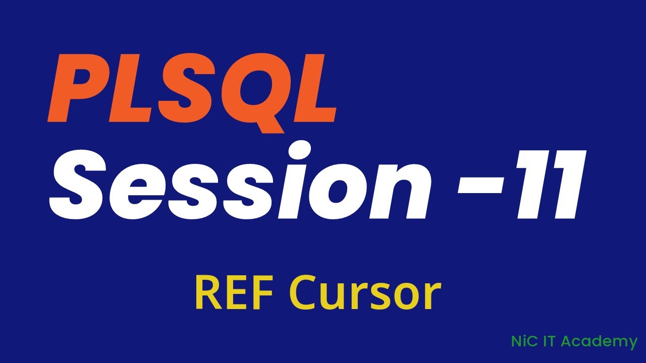 Oracle PL/SQL Day -11 Oracle PL/SQL Tutorial PL/SQL Interview questions and answers - YouTube