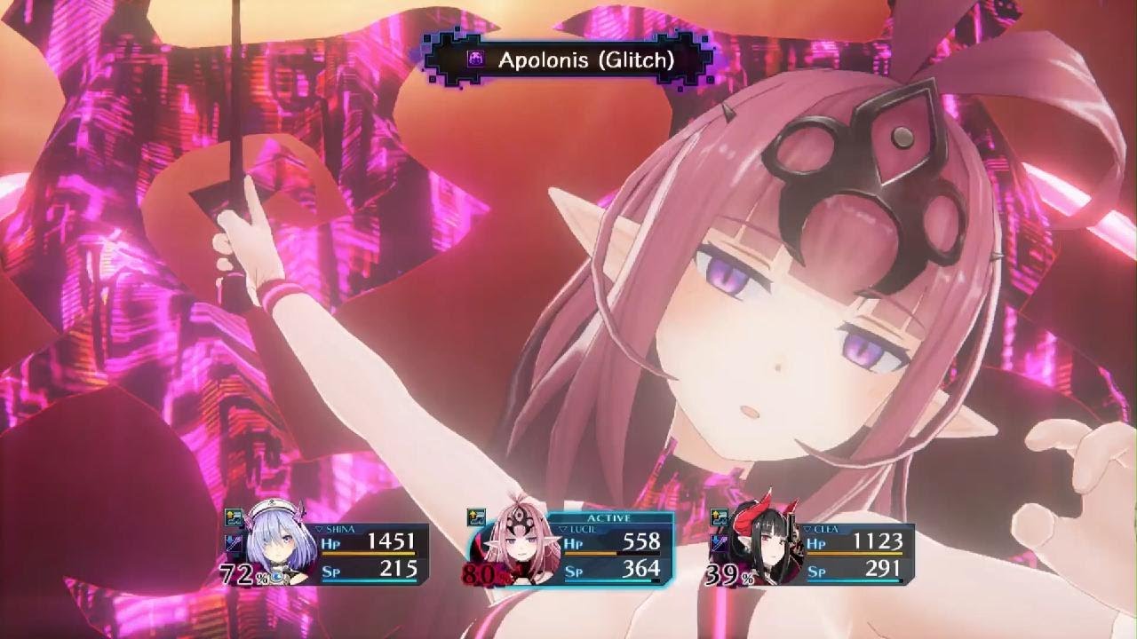 ICA's PS5 Clip: Death end re;Quest Lucil Filarete [Glitch Mode ...