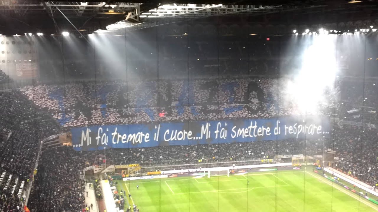 Inter Milan Vs AC Milan 24-02-2013 - Tifo - YouTube
