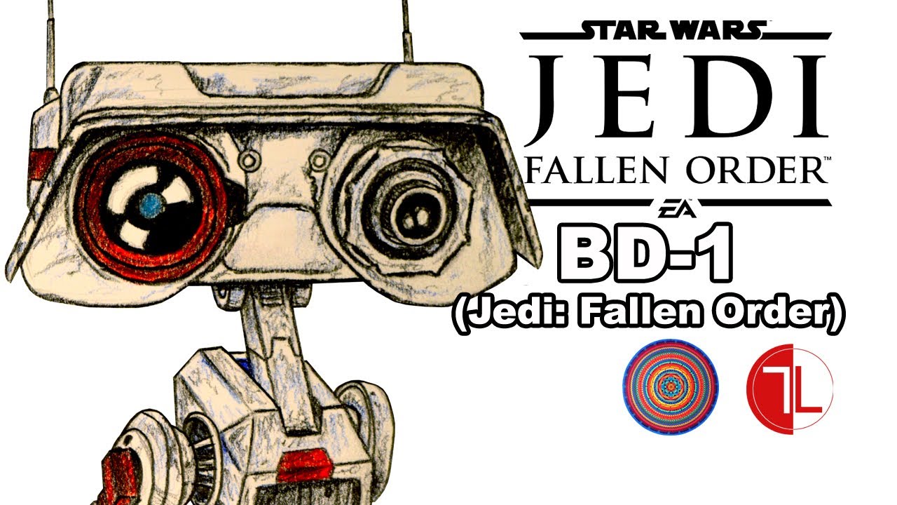 BD-1 - Speed Drawing - YouTube