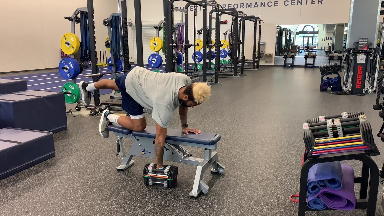 Quadruped Contra 1-Arm Row - YouTube