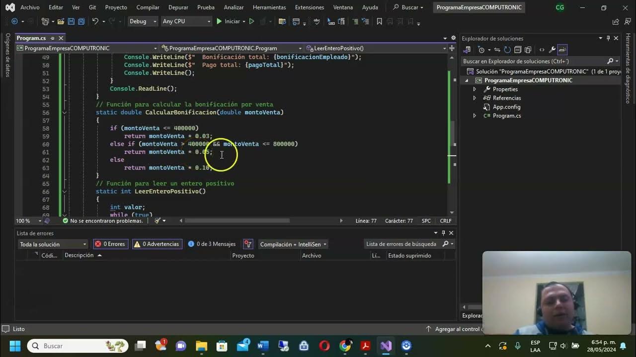 Paso 5 Ejercicio Numero 2 - YouTube