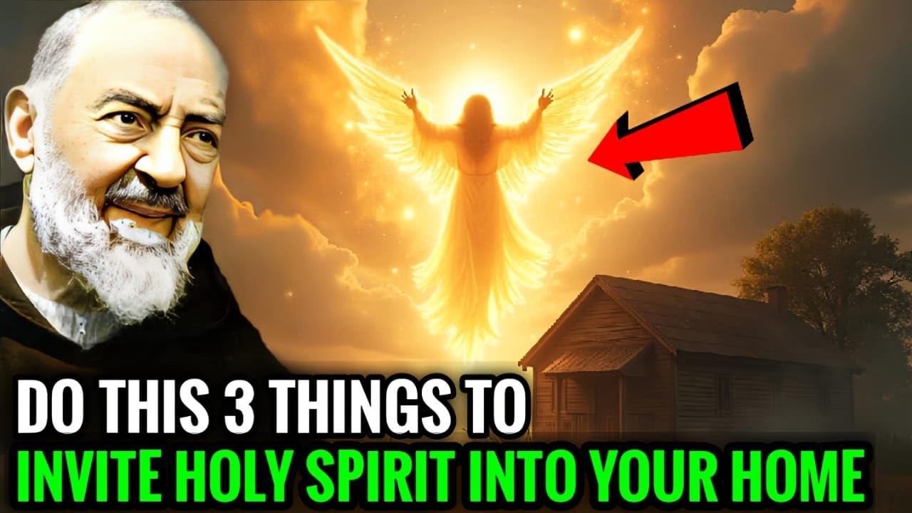 These 3 Things Invite the Holy Spirit into Your House | Padre Pio - YouTube