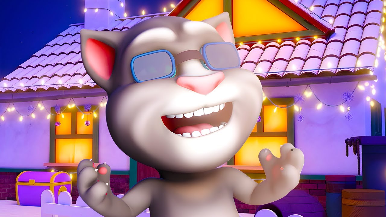 TOM'S INSANE LIGHT SHOW! | Talking Tom Shorts | Cartoons For Kids ...
