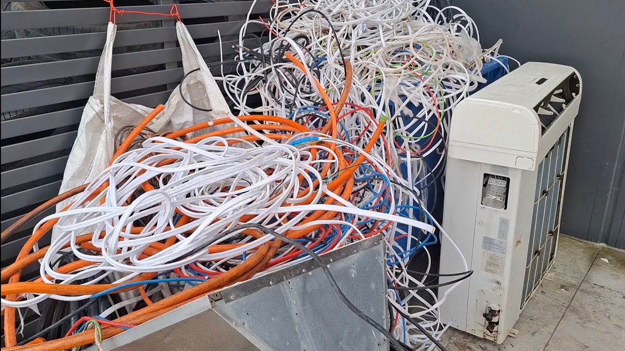 Join Me for a Scrap Pickup... Look at All That Cable. - YouTube