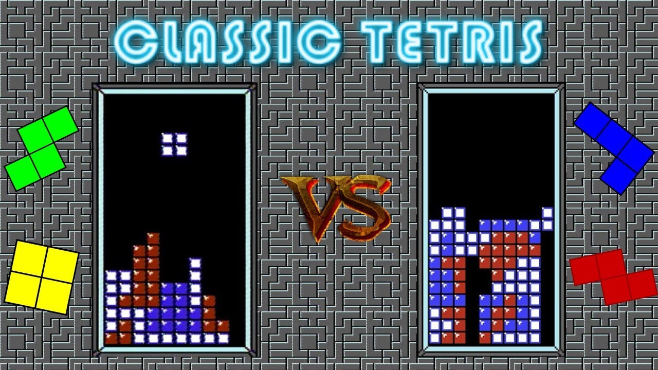 classic tetris tournament style 1v1 - YouTube