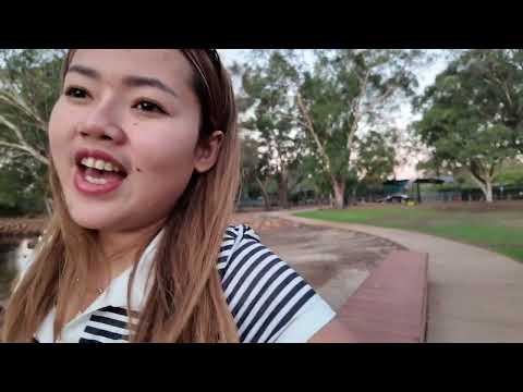 MOMMY NEMENIN BRIELLA DAN KIMMY RENANG DI SUNGAI AUSTRALIA GUYSSS