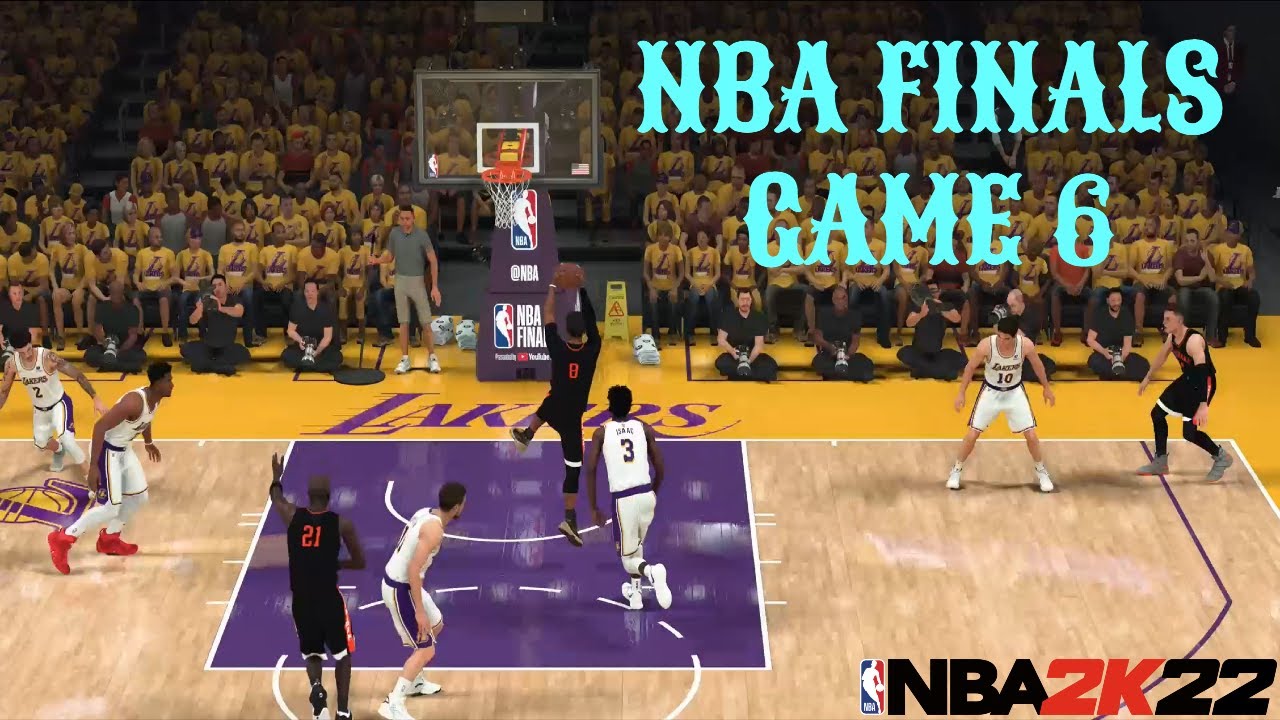 NBA 2K22 Playoffs NBA Finals Churchland Truckers Vs. Los Angeles Lakers ...