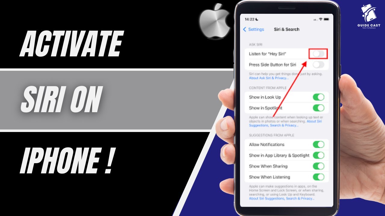 How To Set Up Siri or Hey Siri on iPhone for Hands-Free Control (2025 ...