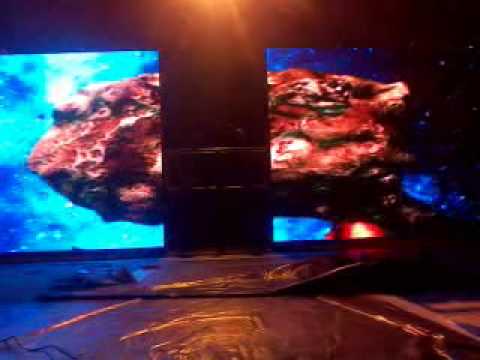 LED Sliding Door - YouTube