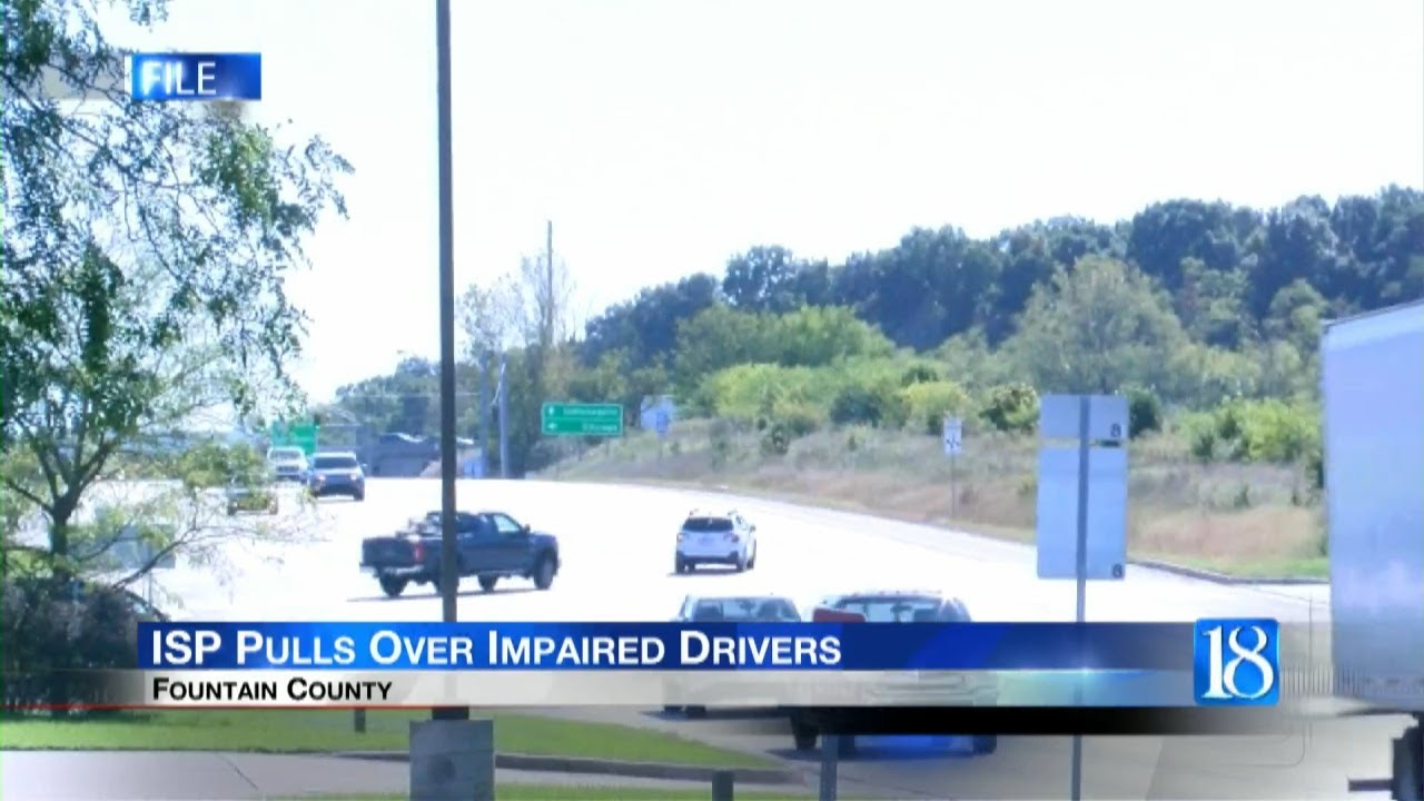 ISP pulling over impaired drivers - YouTube