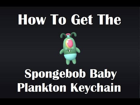 [FREE UGC LIMITED] How To Get The Spongebob Baby Plankton Keychain in ...