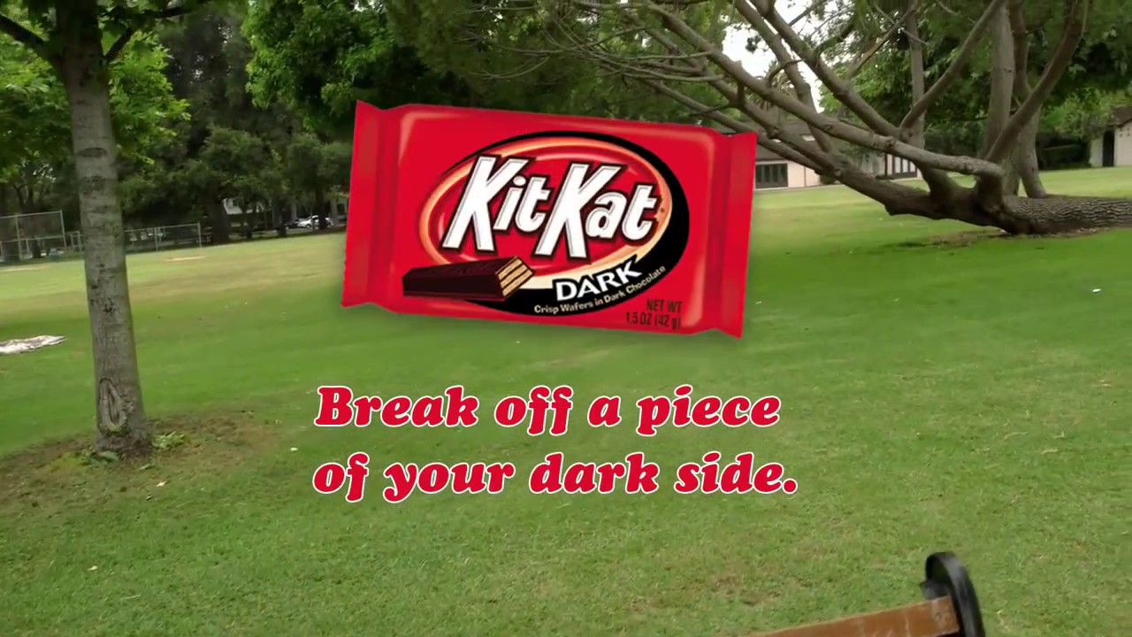 Hershey's Kit Kat Dark - Park Bench Commercial 2013 - YouTube