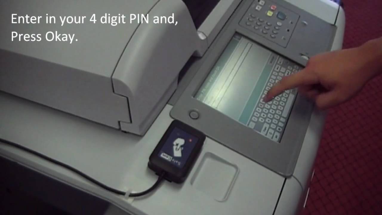 Safecom, login with your new ID card - YouTube